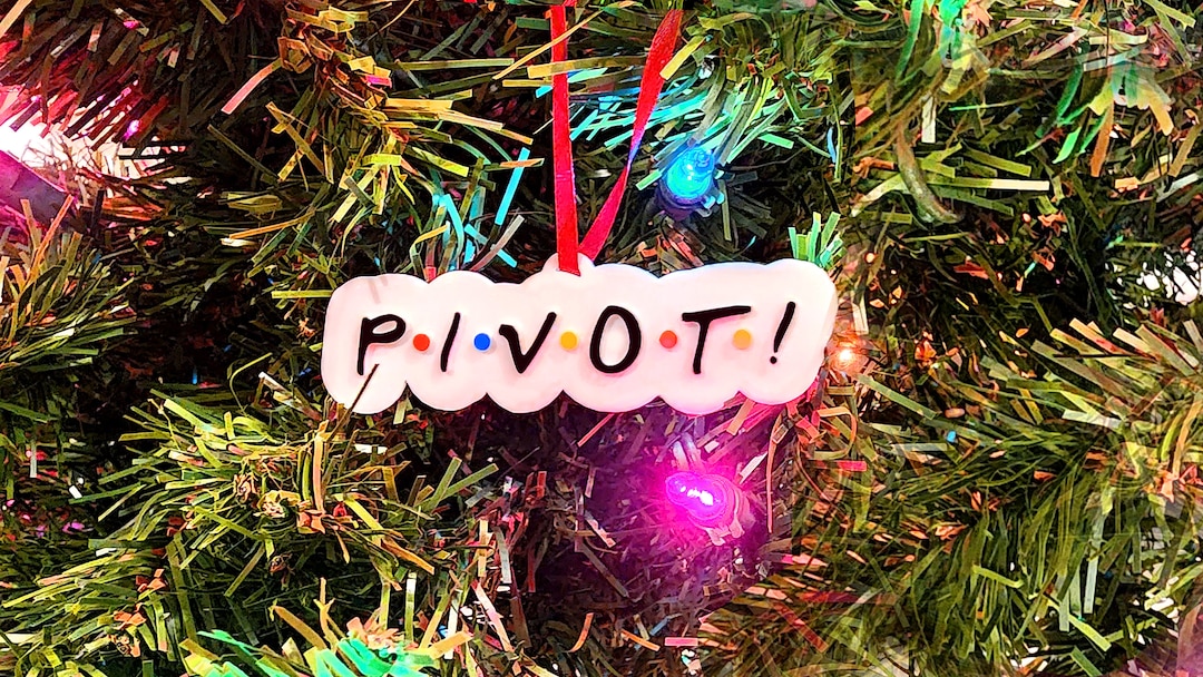 Friends PIVOT Ornament - Etsy
