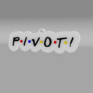 Friends PIVOT Ornament - Etsy