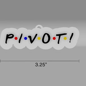 Friends PIVOT Ornament - Etsy