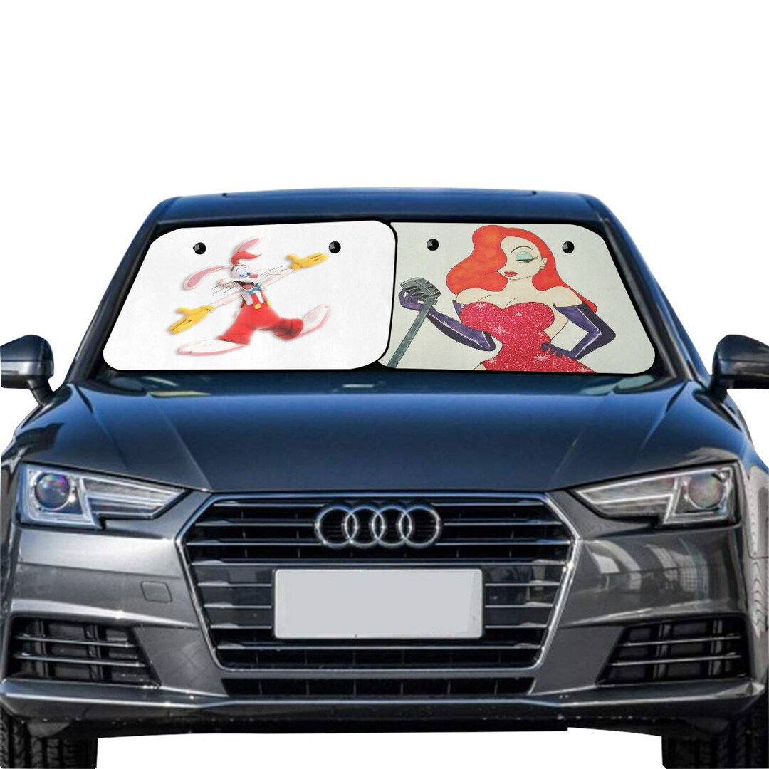 Jessica Rabbit Car Sun Shade Cover Roger Travelling Sexy Birthday Gifts ...
