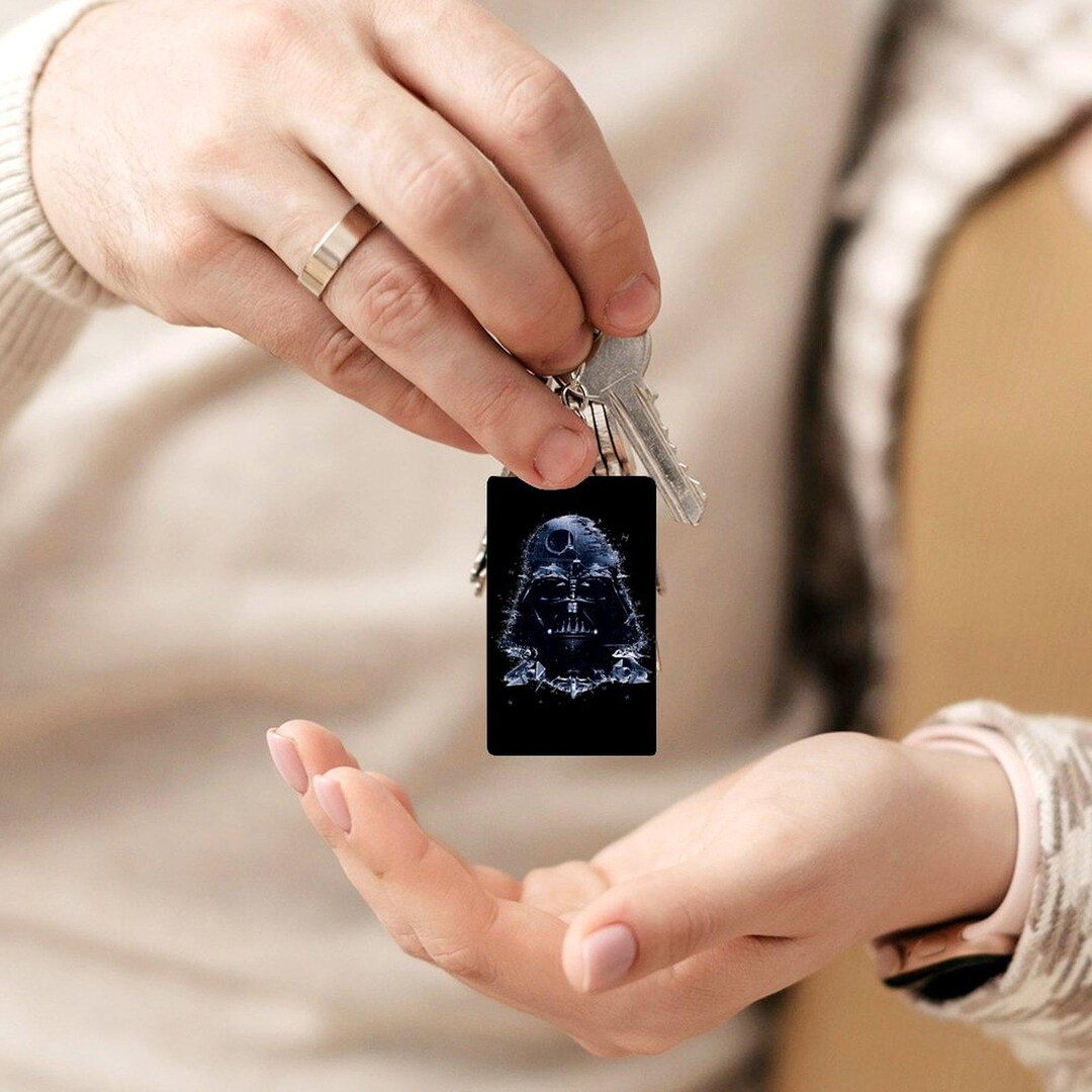 Darth Vader Acrylic Keychain | Two-sided Print | Lightweight Durable ...