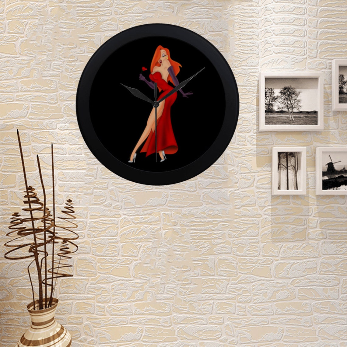 Jessica Rabbit Wall Clock Home Decoration Gifts for Her - Etsy