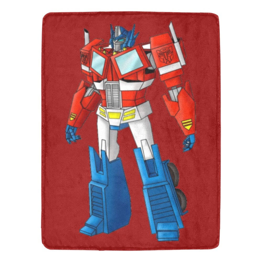 Optimus Prime Transformers Blanket Fleece Halloween Home - Etsy