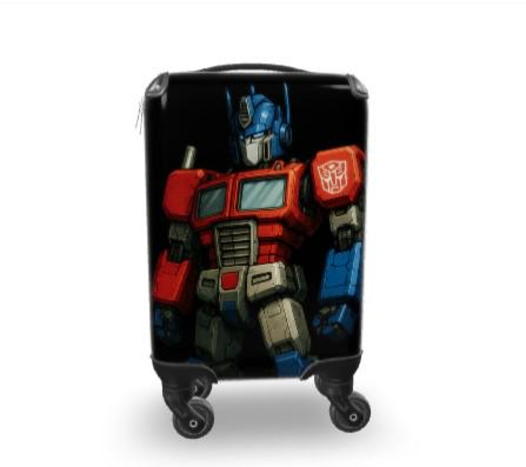 Optimus Prime Cabin Suitcase 20 Carry on Luggage Lightweight Hard Shell ...