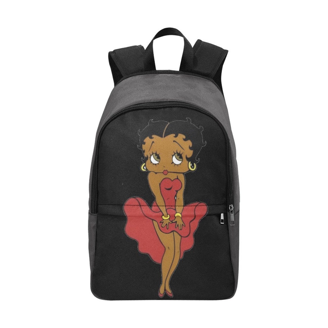 Betty Boop Afro American Backpack Birthday Gifts - Etsy