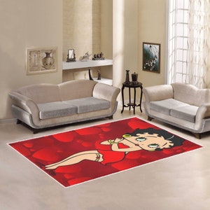 Betty Boop Area Rug Big Betty Boop Home Decoration Gifts for Her - Etsy