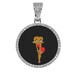 Betty Boop Afro American Necklace Pendant Rope Chain Birthday Gifts for ...