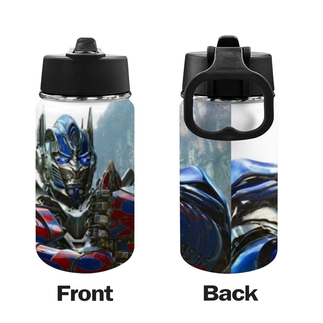 Optimus Prime Kids Water Bottle - Etsy
