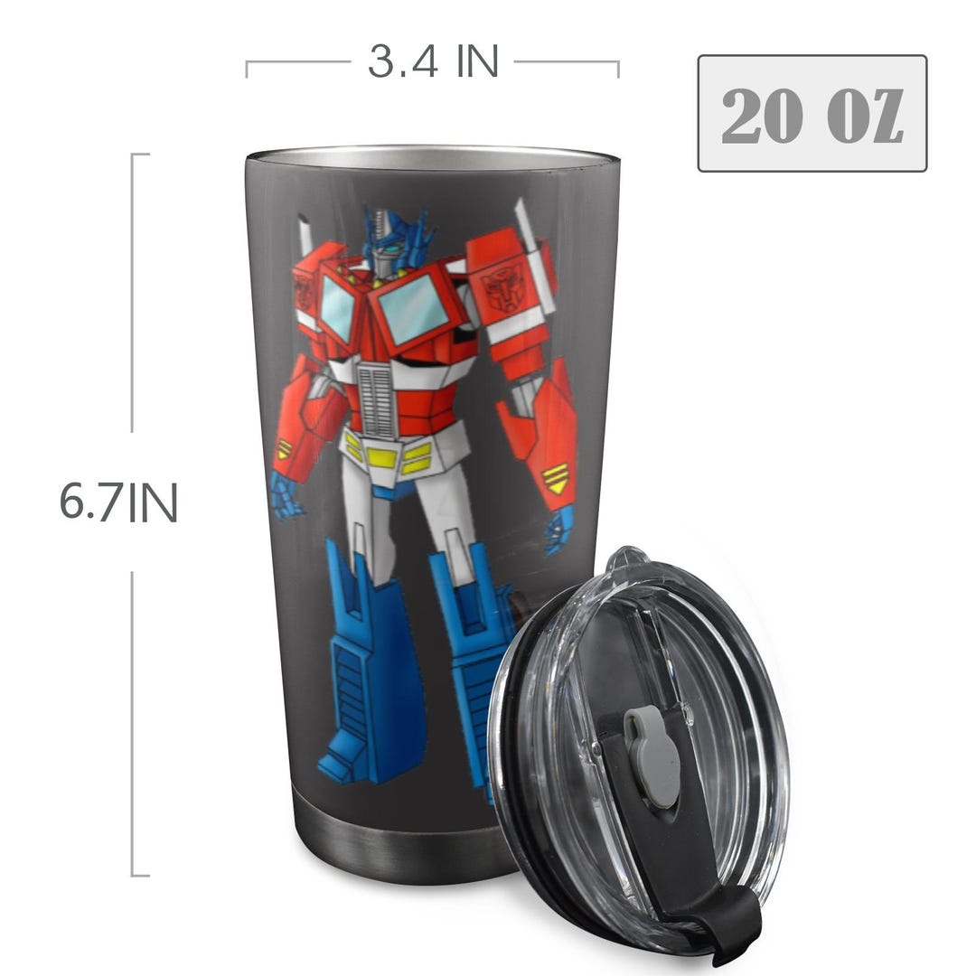 Optimus Prime Tumbler Travel Mug Cup Home Decoration Birthday Gifts for ...