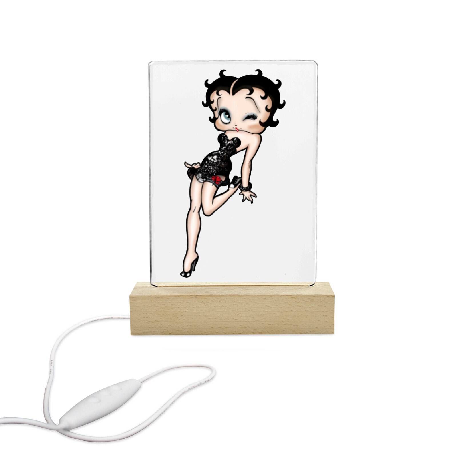 Betty Boop Acrylic Photo Frame Light Colorful - Etsy