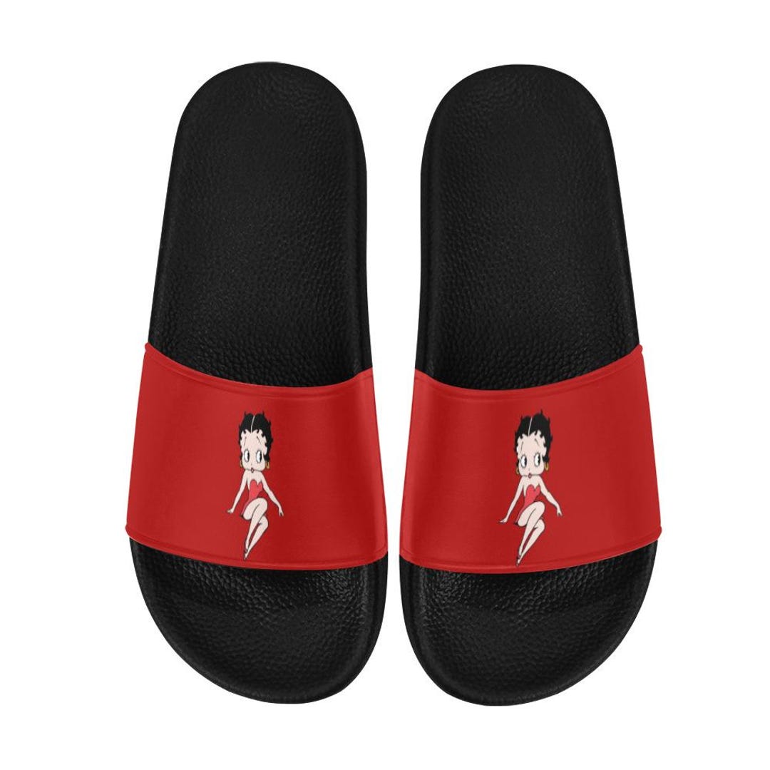 Betty Boop Slide Sandals for Women – Cute Slip-on Summer Slides | Comfy ...