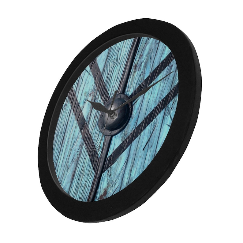 Vikings Shield Wall Clock Home Decoration Birthday Gifts for Her Him ...