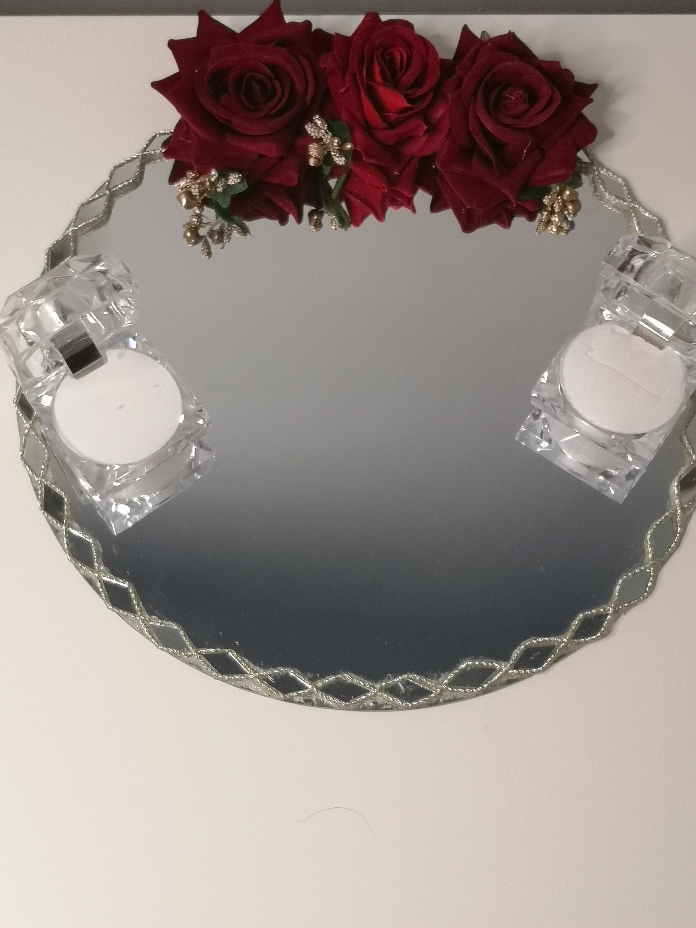 Nikah Ring Plates Nikkah Ceremony Ring Platesqubool Hai Ring - Etsy