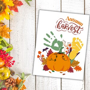 Fall Handprint Craft, Fall Season, Autumn Handprint Art, Back to School ...