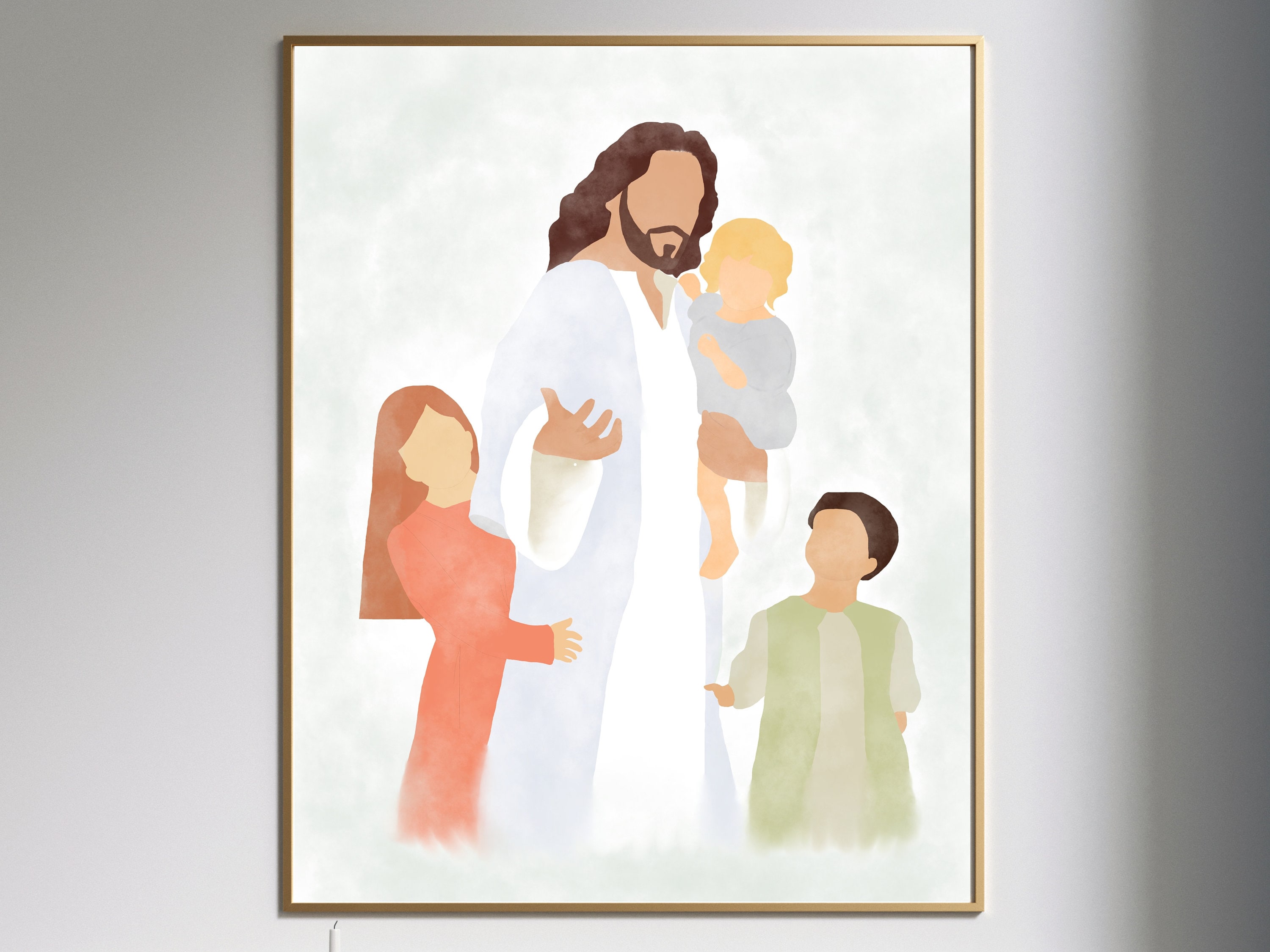 Children of God, Portrait of Jesus & Children, I Am a Child of God ...
