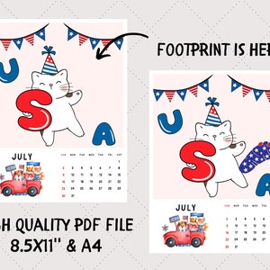 2023 Handprint/footprint Calendar, Handprint Craft, Footprint/handprint ...