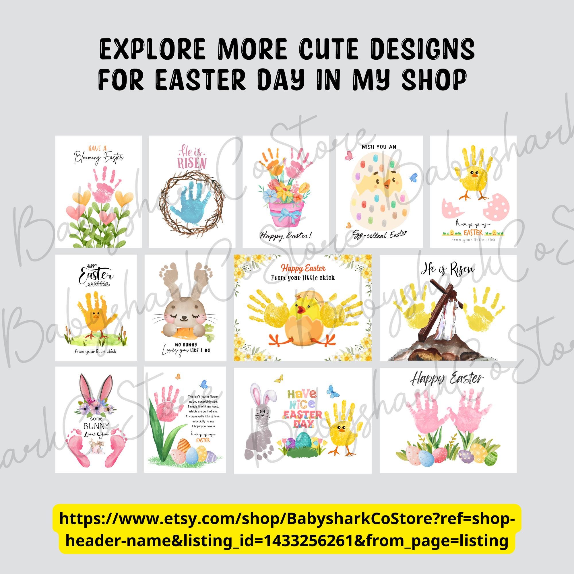 Easter Flower Poem Handprint Craft, Easter Handprint Craft, Baby ...