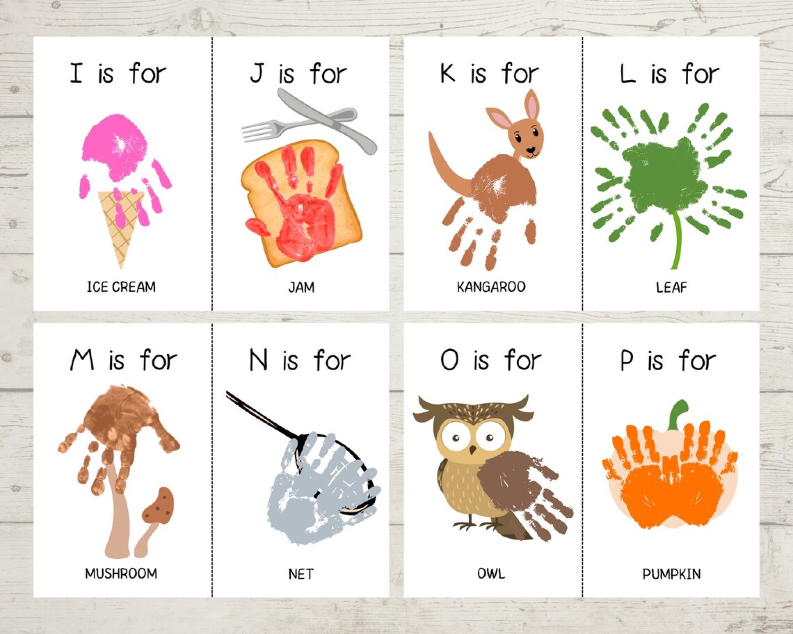 26 Letters Craft Alphabet Craft Preschool Activity DIY - Etsy