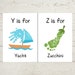 26 Letters Craft, Alphabet Craft, Preschool Activity, DIY Handprint Art ...