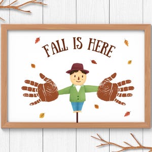 Fall Forest Animals Bundle, Fall Season, Handprint Craft, Autumn ...