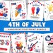 Independence Day Handprint Craft, 4th of July Activities, Handprint ...