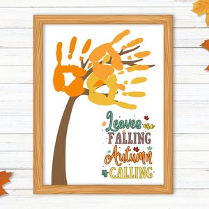 Leaves Are Falling Autumn is Calling Craft, Fall Season, Autumn ...