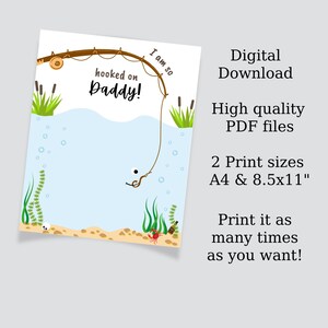 I'm so Hooked on Daddy Handprint Craft, Fish Handprint, Happy Fathers ...