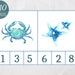 Ocean Count and Clip Cards 1-10, Montessori Activity, Summer Math ...
