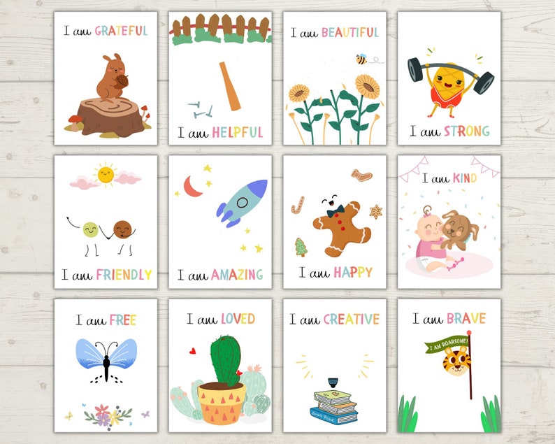 12 Affirmation and Motivational Handprint Craft Bundle, Handprint Art ...