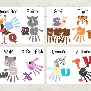 Alphabet Craft, Alphabet Recognition, Alphabet Handprint, Preschool ...