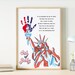 4th of July Poem Handprint, Flag Poem, 4th of July Independence Day ...