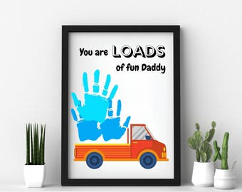 I Couldnt Love You Smore, Father's Day Handprint Craft, Happy Fathers ...