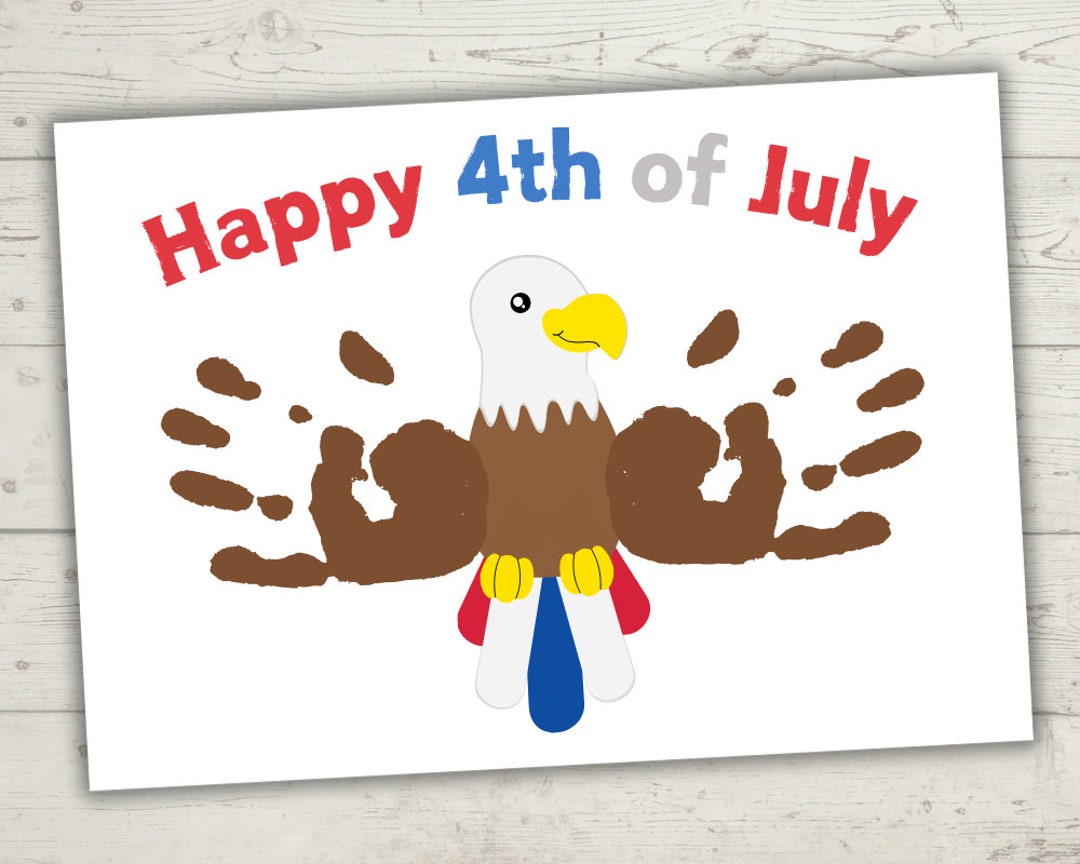 America Eagle 4th of July, Red White & Blue Flag, Independence Day ...
