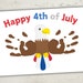 4th of July Poem Handprint, Flag Poem, 4th of July Independence Day ...