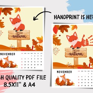 2023 Handprint/footprint Bundle, 2023 Mega Handprint/footprint Calendar ...