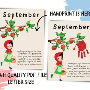 Memory Handprint/footprint Book With Poems, Handprint/footprint Art ...