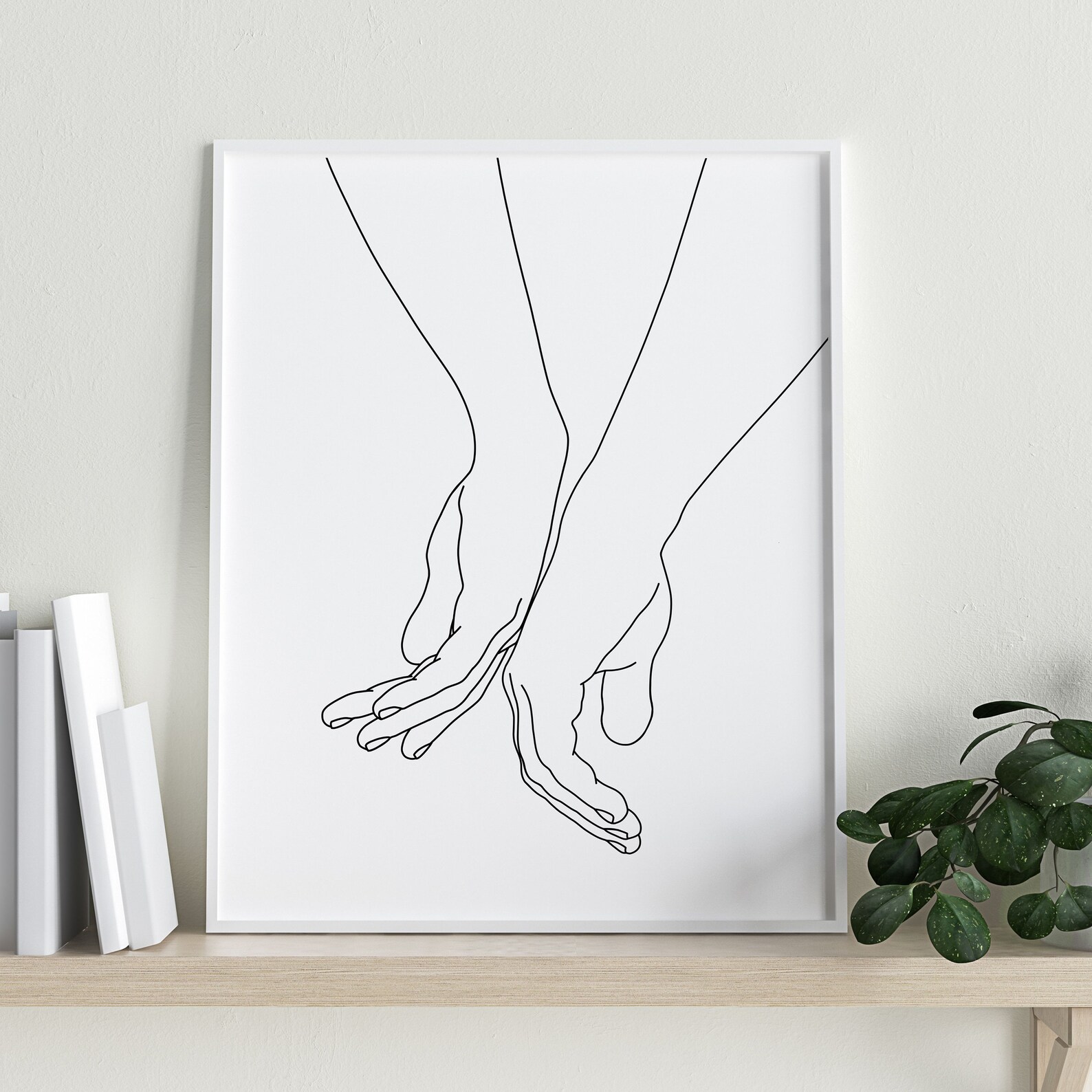 Couple Line Drawing Line Drawing Print Hands Line Art Line | Etsy