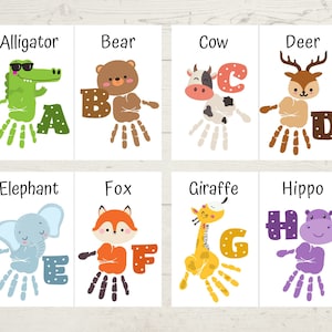 Alphabet Craft, Alphabet Recognition, Alphabet Handprint, Preschool ...