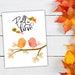 Fall in Love Hanprint Footprint, Fall Handprint Craft, Thanksgiving ...