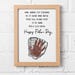 Fathers Day Poem Handprint Craft, Handprint Craft With Dad, Happy ...