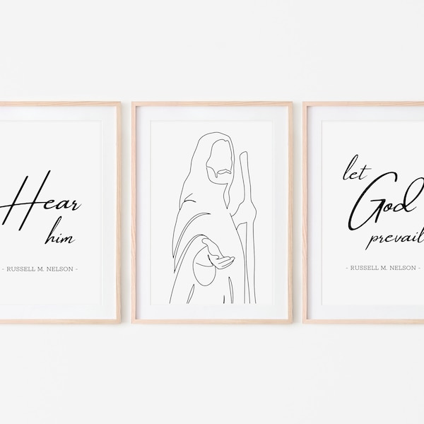 Jesus Line Drawing - Etsy