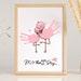 Mothers Day Handprint Print, Happy Mothers Day, Flamingo Handprint ...