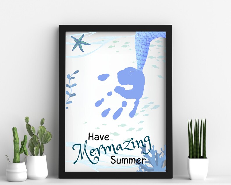 Have Mermazing Summer, Summer Printable Craft for Kid, Summer Activity ...
