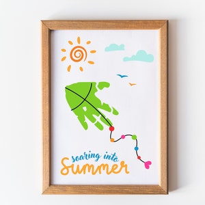 Soaring Into Summer, Summer Printable Craft for Kid, Summer Activity ...