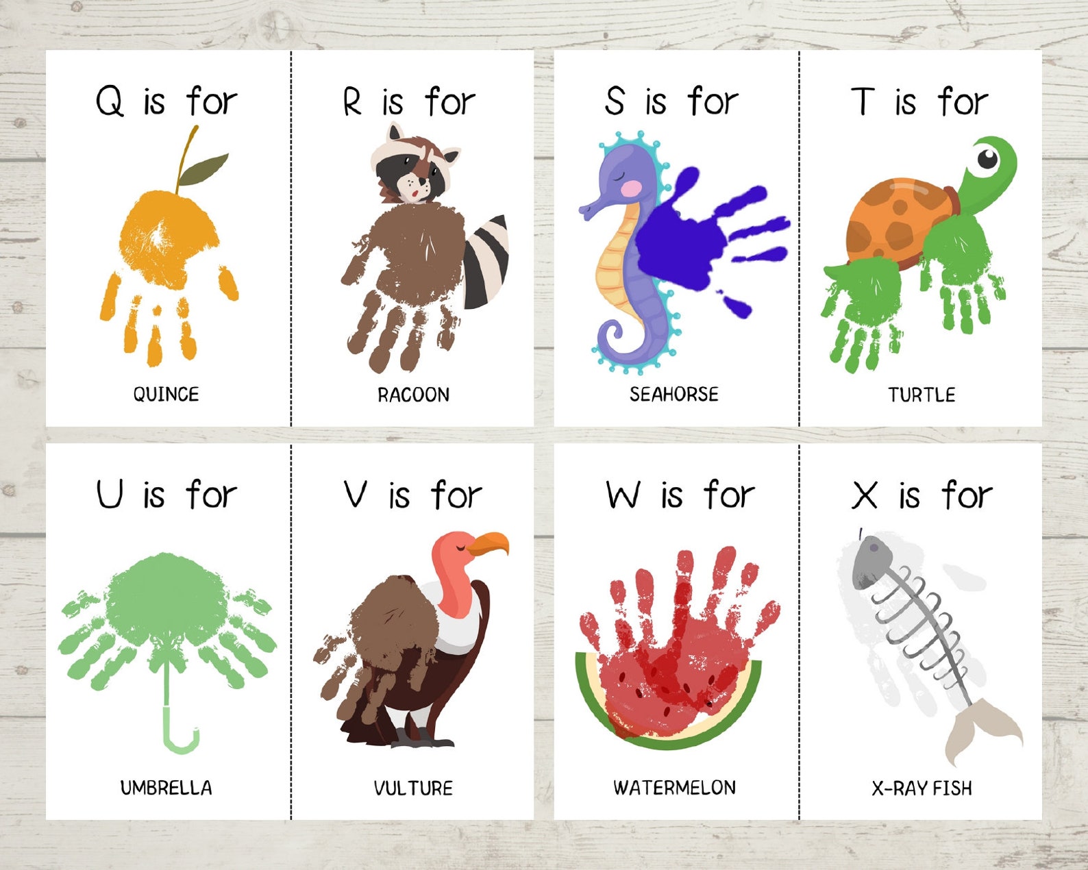 26 Letters Craft Alphabet Craft Preschool Activity DIY - Etsy