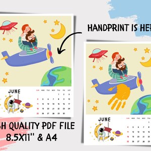 2023 Handprint/footprint Bundle, 2023 Mega Handprint/footprint Calendar ...