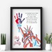 4th of July Poem Handprint, Flag Poem, 4th of July Independence Day ...