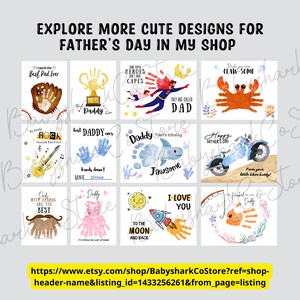 I'm so Hooked on Daddy Handprint Craft, Fish Handprint, Happy Fathers ...