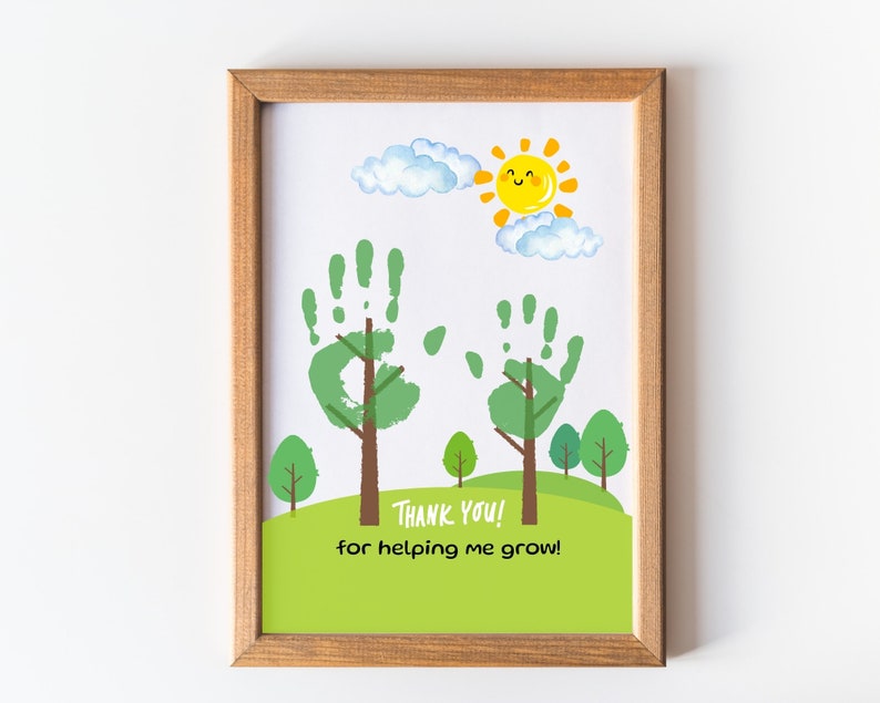 Father's Day Handprint Craft, Daddy Birthday, Happy Fathers Day ...