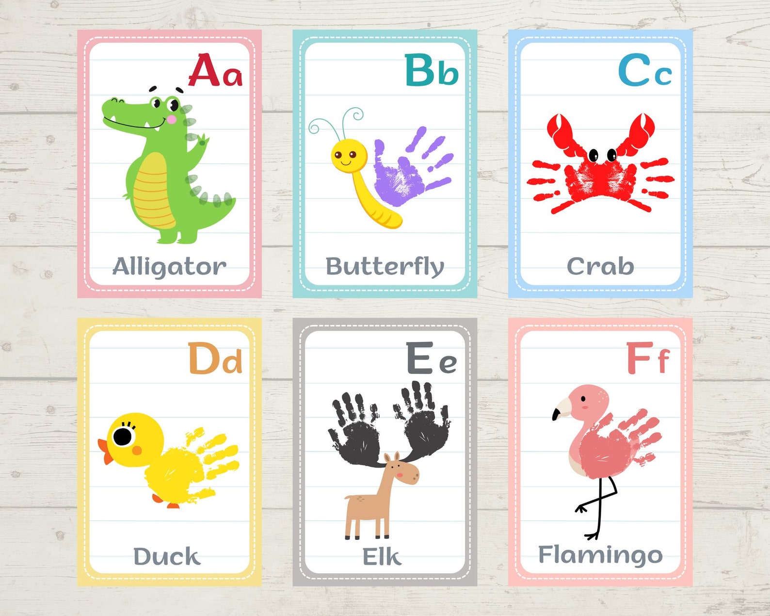 Alphabet Craft Alphabet Recognition Preschool Activity DIY - Etsy